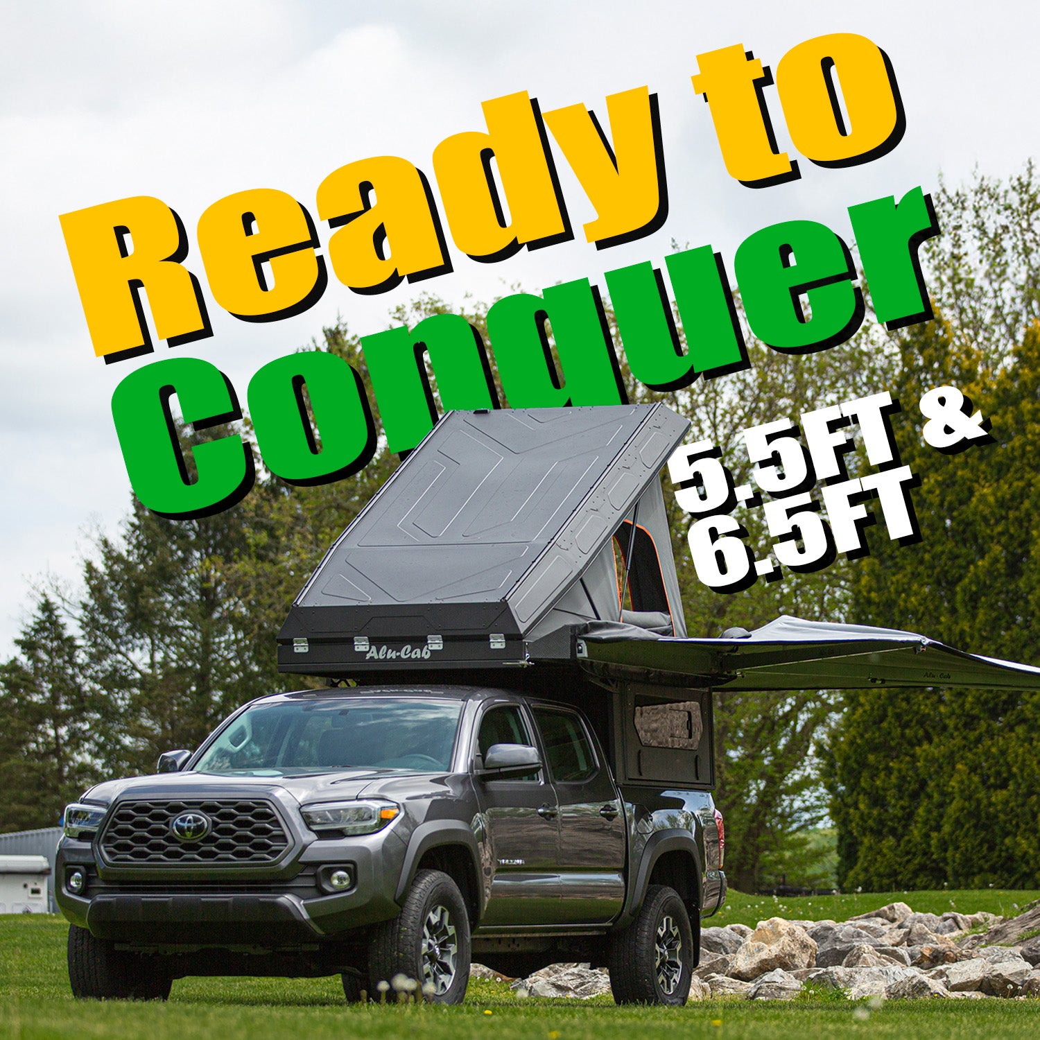ModCAP Camper Ready to Conquer - 5.5FT & 6.5FT – Alu-Cab ModCAP